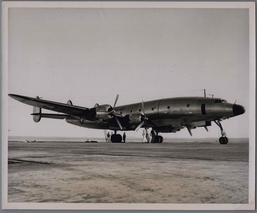 LOCKHEED CONSTELLATION R7V-1 LARGE VINTAGE ORIGINAL MANUFACTURERS PHOTO ...