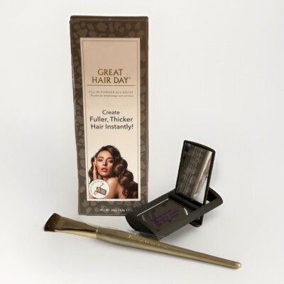 Joan Rivers Beauty Great Hair Day Fill-In Powder With Brush Root Cover ...