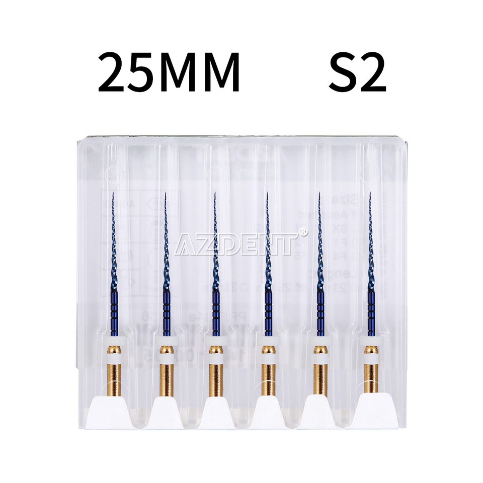 AZDENT Dental Endo Rotary Files X-Pro Gold Taper SX-F3 NITI Root Canal ...