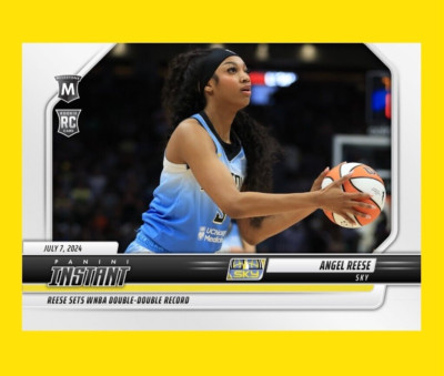 2024 Panini Instant WNBA Angel Reese MILESTONE ROOKIE CARD 1/1445 SP ...