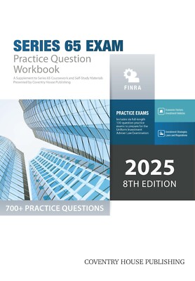 "Series 65 Exam Practice Question Workbook" (2025 Edition) | eBay