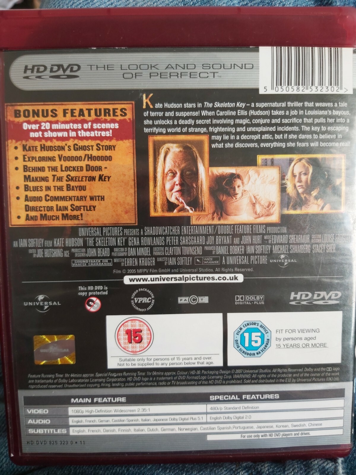 The Skeleton Key HD-DVD Kate Hudson Horror 5050582532302 | eBay.de