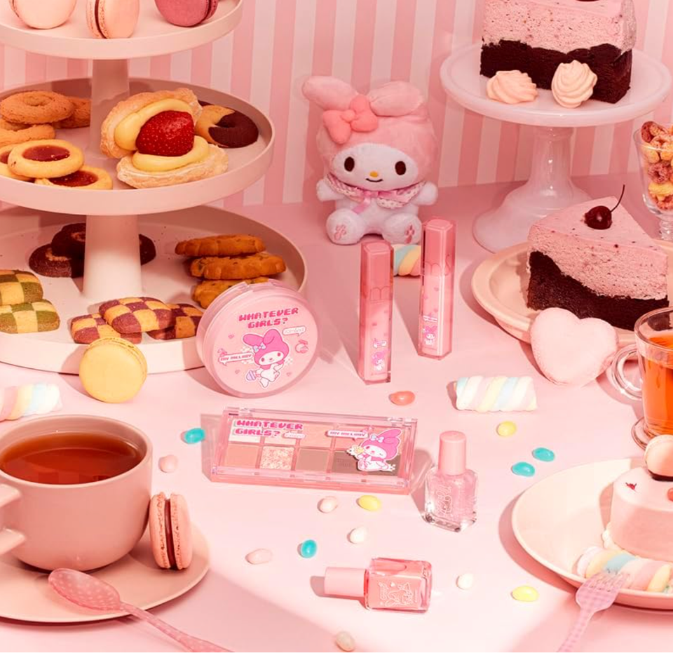 ROM&ND x SANRIO My Melody Kuromi Dewy.ful Water Ting Lip Gloss 5.0g ...