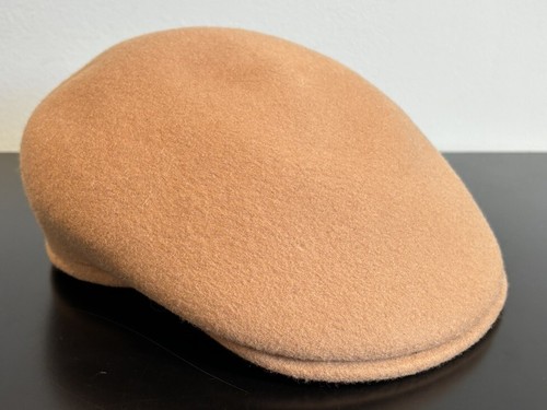 Cuffley Cap Stetson England Newsboy Hat Tan Wool Cabbie Water Repellent ...