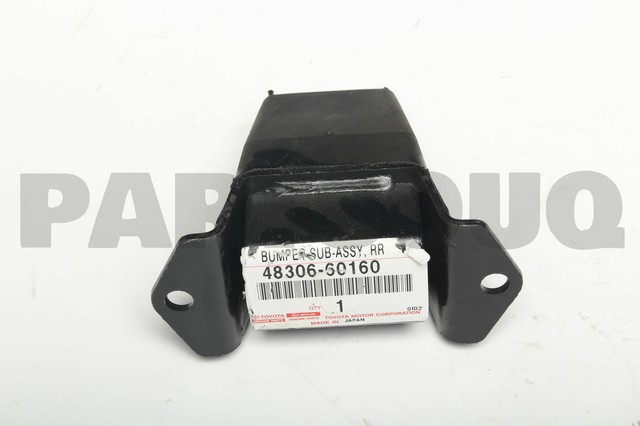 4830660160 Genuine Toyota BUMPER SUB-ASSY, REAR SPRING 48306-60160 | eBay