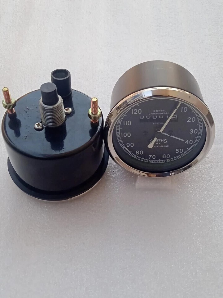 For BSA Royal Enfield Norton Replica Smiths Speedometer Chrome Rims ...