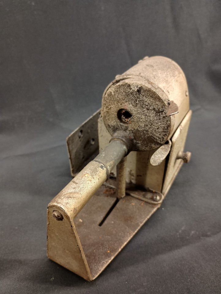 VTG Antique Dandy Mechanical Pencil Sharpener Heavy Metal Removable ...