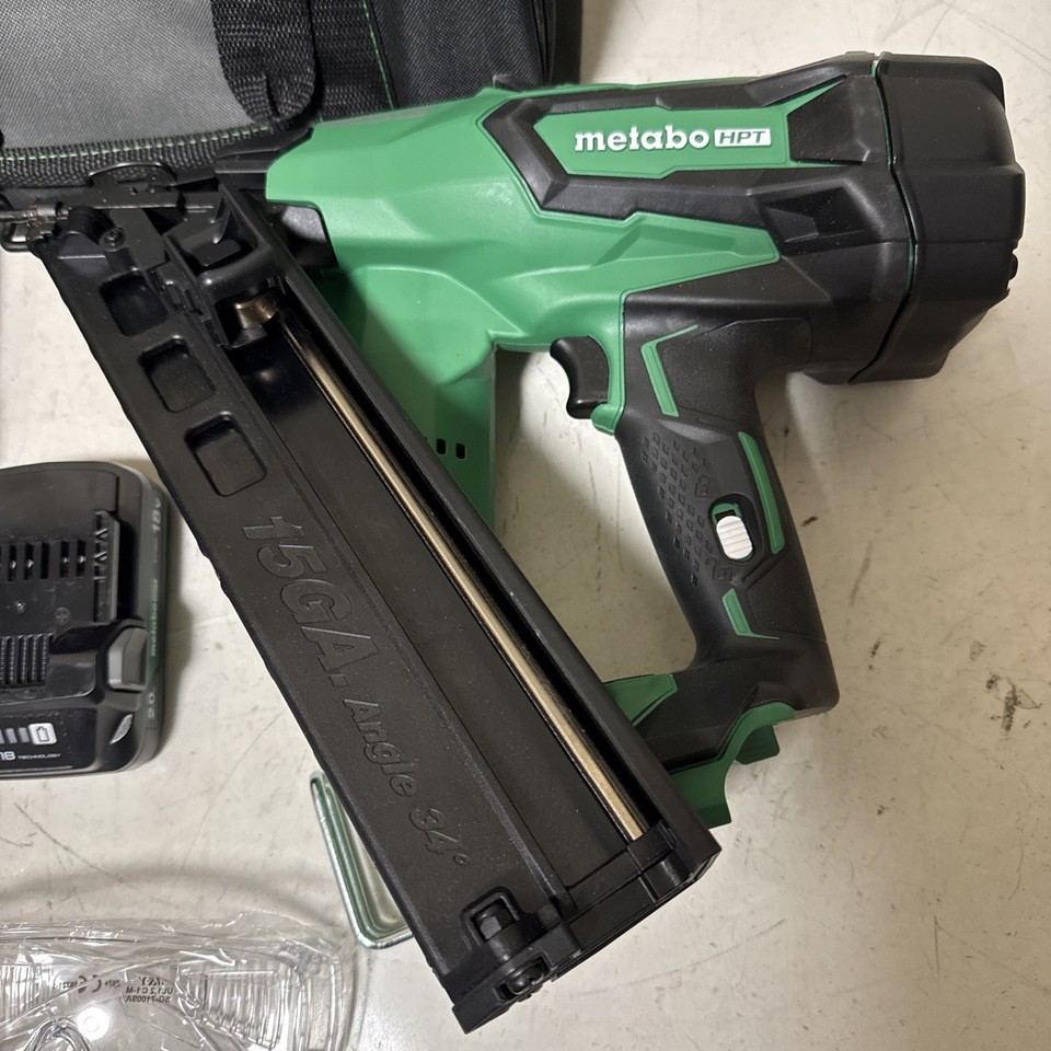 Metabo NT 1865DMA(S) Cordless Nail Gun With Battery And Charger FOR ...