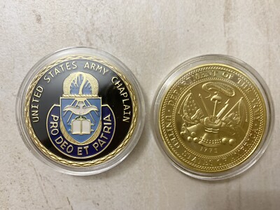 U S Army CHAPLAIN CORPS Religious Administration Challenge Coin | eBay