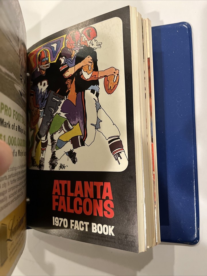 1970 Football NFL Media Guide Whole Set NFC Binder Complete Dallas ...