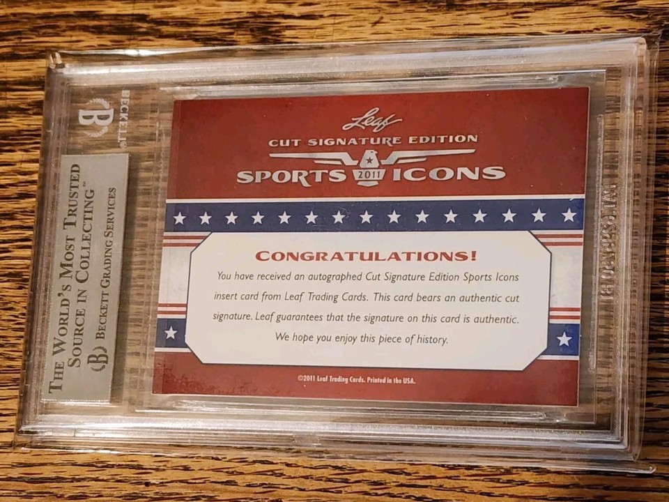 2011 Leaf Sports Icons Cut Signature Ben Hogan Auto #2/5 BGS | eBay