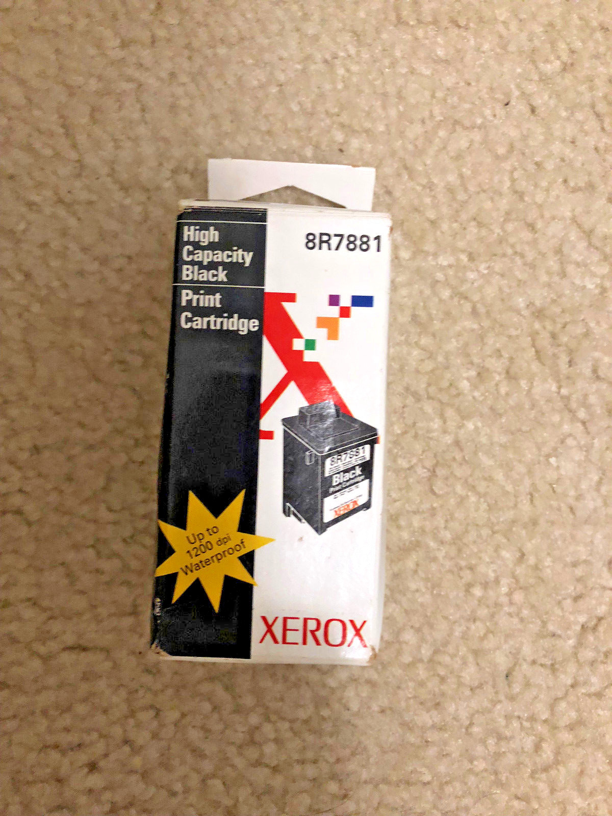 Xerox - 1 High Capacity Black: Print Cartridge 8R7881 | eBay