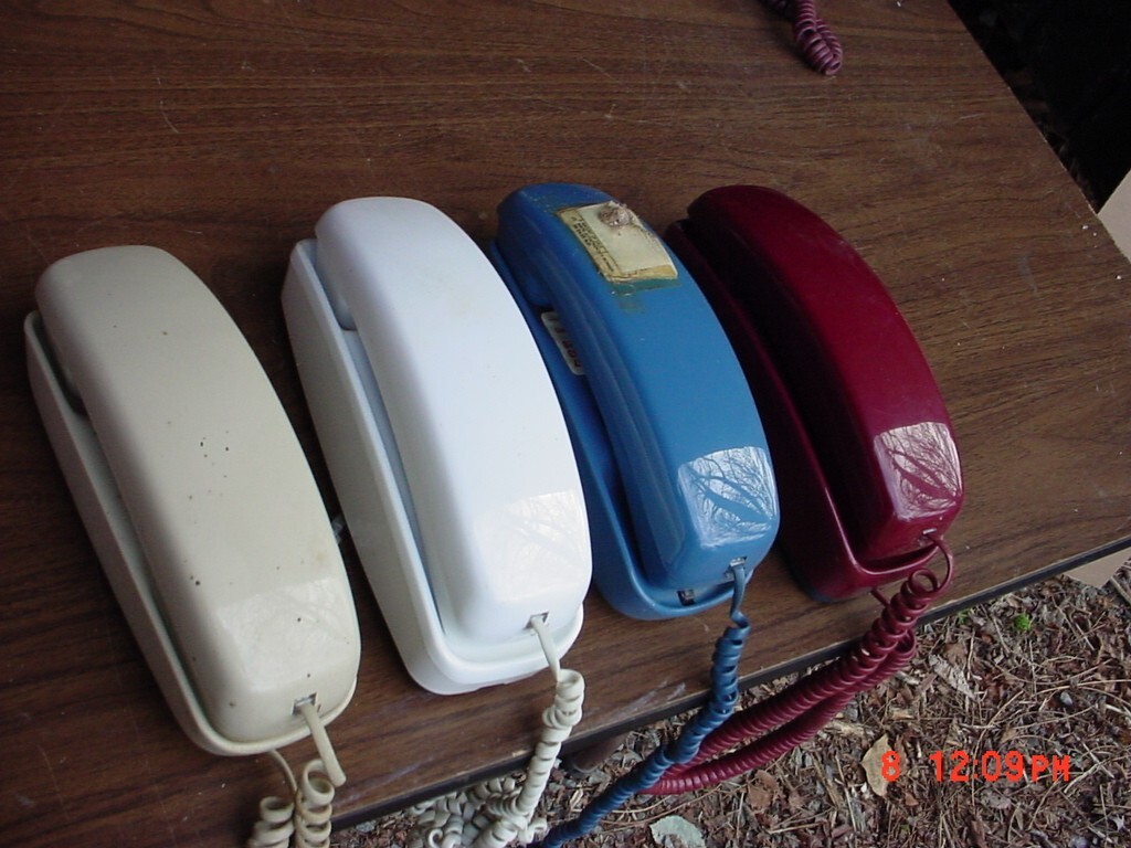 Lot of 8 Vintage GTE Push Button Princess Landline Phone (Stock P14) | eBay