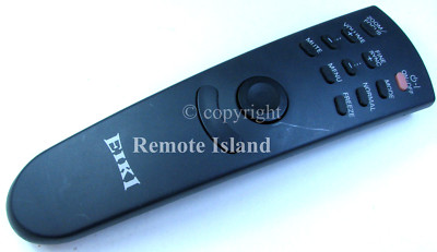 EIKI 6450248436 (NEW) LCD Projector Remote Control LC7000 LC-7000 FAST ...