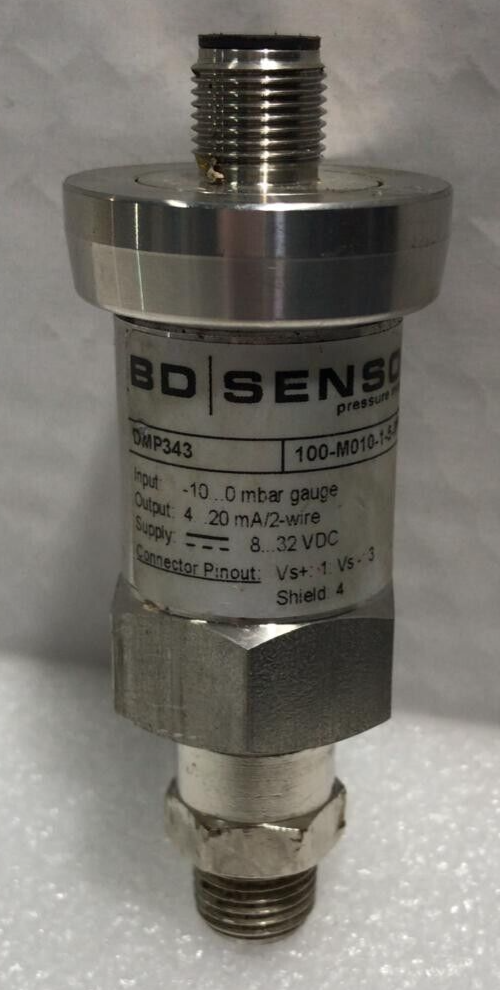 BD SENSORS DMP343 / 100-M010-1-5-M11-300-1-000 PRESSURE SENSOR | eBay