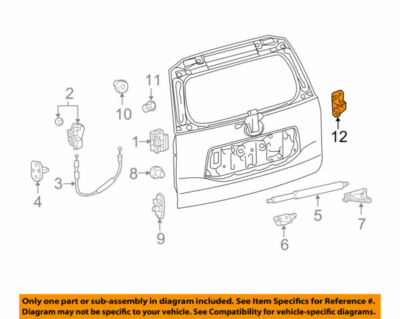 68801-60052 Toyota Hinge sub-assy, back door, rh 6880160052, New ...