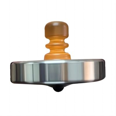 Ultem PEI Stem Stainless Steel Collar Spinning Top EDC Desktop Fidget ...