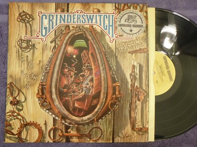 Grinderswitch Pullin' Together Southern Rock Promo Stamp Record Vinyl ...