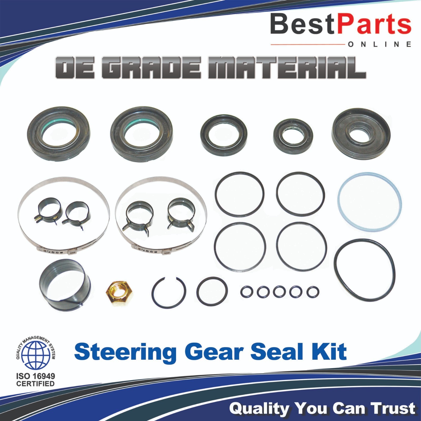 Power Steering Rack and Pinion Seal Kit for Hummer H3 2006-2010 | eBay