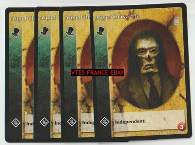 Angel Chavarria x4 - Samedi / Group6 Vampire VTES V:TES | eBay