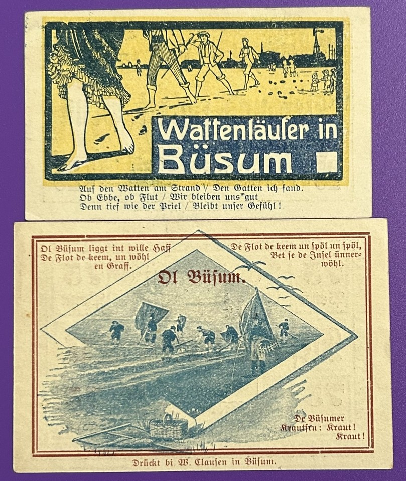 Germany. Notgeld. 25. 75 pf. Busum | eBay