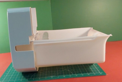 OEM GE Refrigerator Ice Container and Auger WR29X43994 WR17X12138 ...