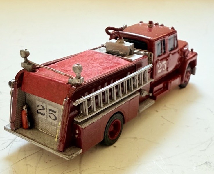 Fire Truck Lovers! Scratch Built HO Fire Truck. MUST SEE DESCRIPTION ...