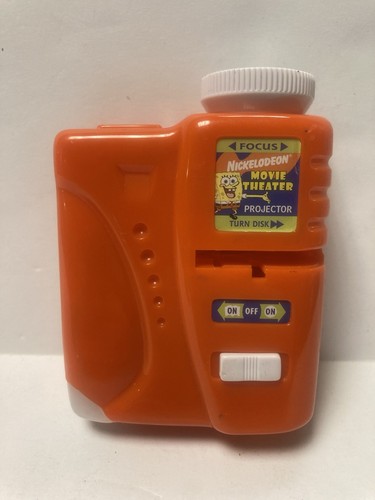 2002 Nickelodeon SpongeBob Jimmy Neutron & More Book & Movie Projector ...