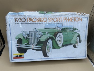 Lindberg 2102 1/32 Scale 1930 Packard Sport Phaeton Plastic Model Kit ...