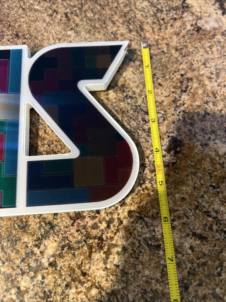 Tetris Sign 18” Atari Pinball Game Room Arcade Wall Decor | eBay