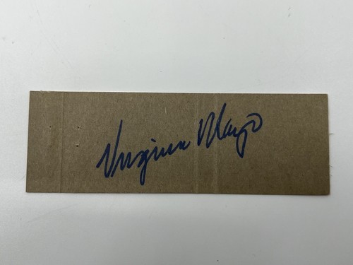 Virginia Mayo Actress Signed Autograph Matchbook PSA DNA | eBay