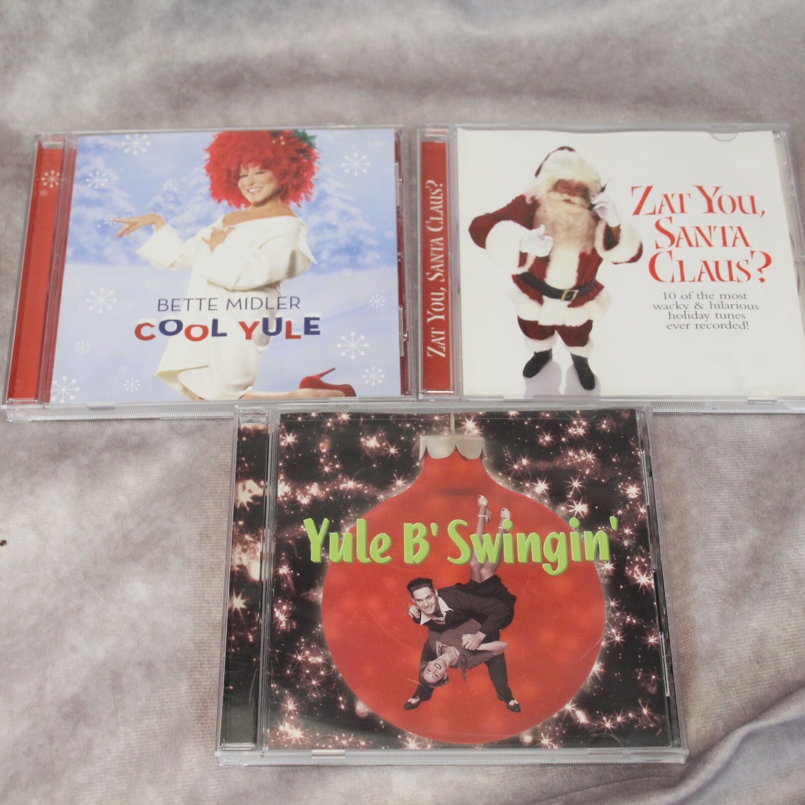 Christmas CD 3 Bette Midler Cool Yule Zat You Santa Claus Yule B ...