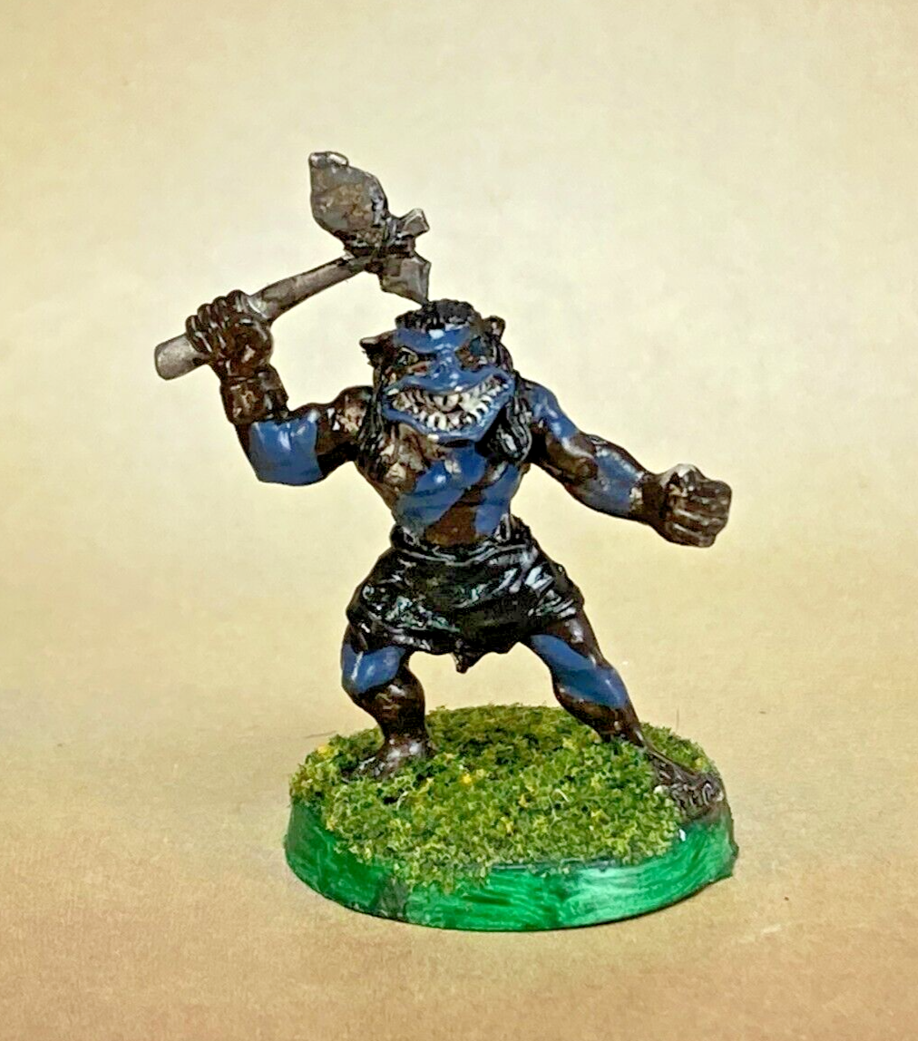 WOTC Painted GRIMLOCK TROOPER 2 Chainmail 28mm Pathfinder Frostgrave D ...