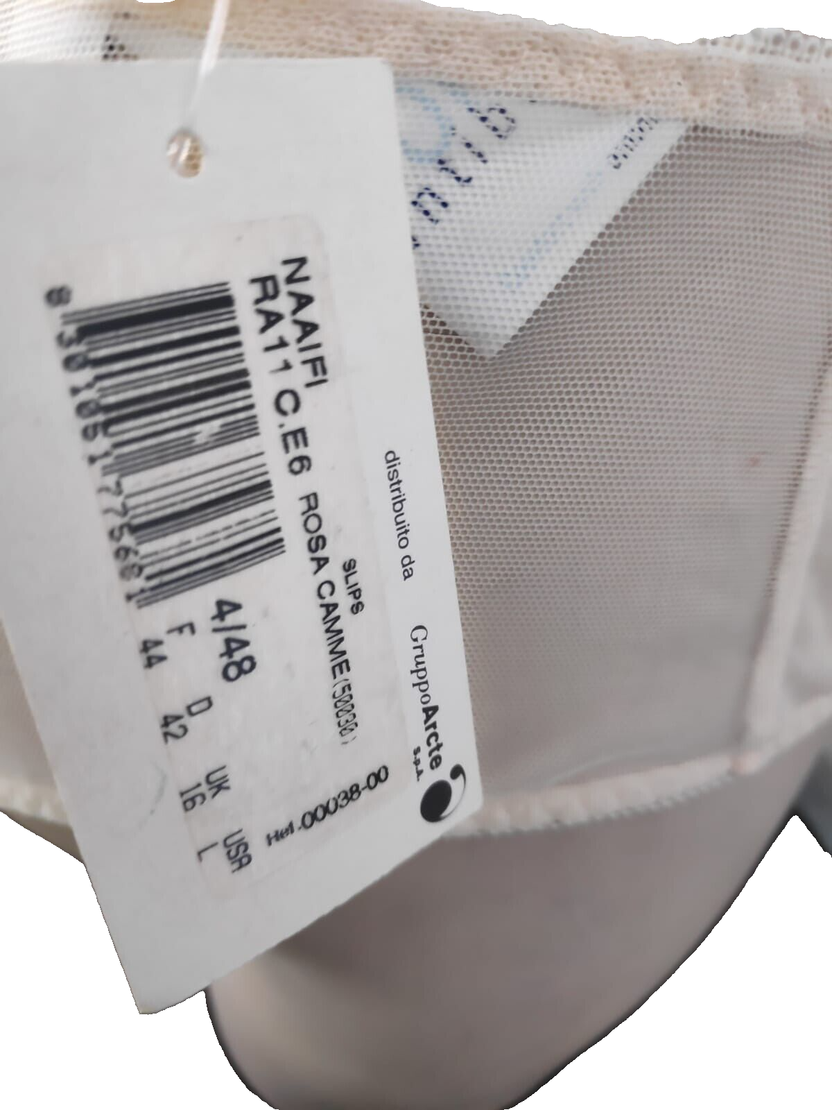 Bacirubati Wattiert BH SET mit Bügel Gr.80B UK 36B + Slip 42/L Tüll ...