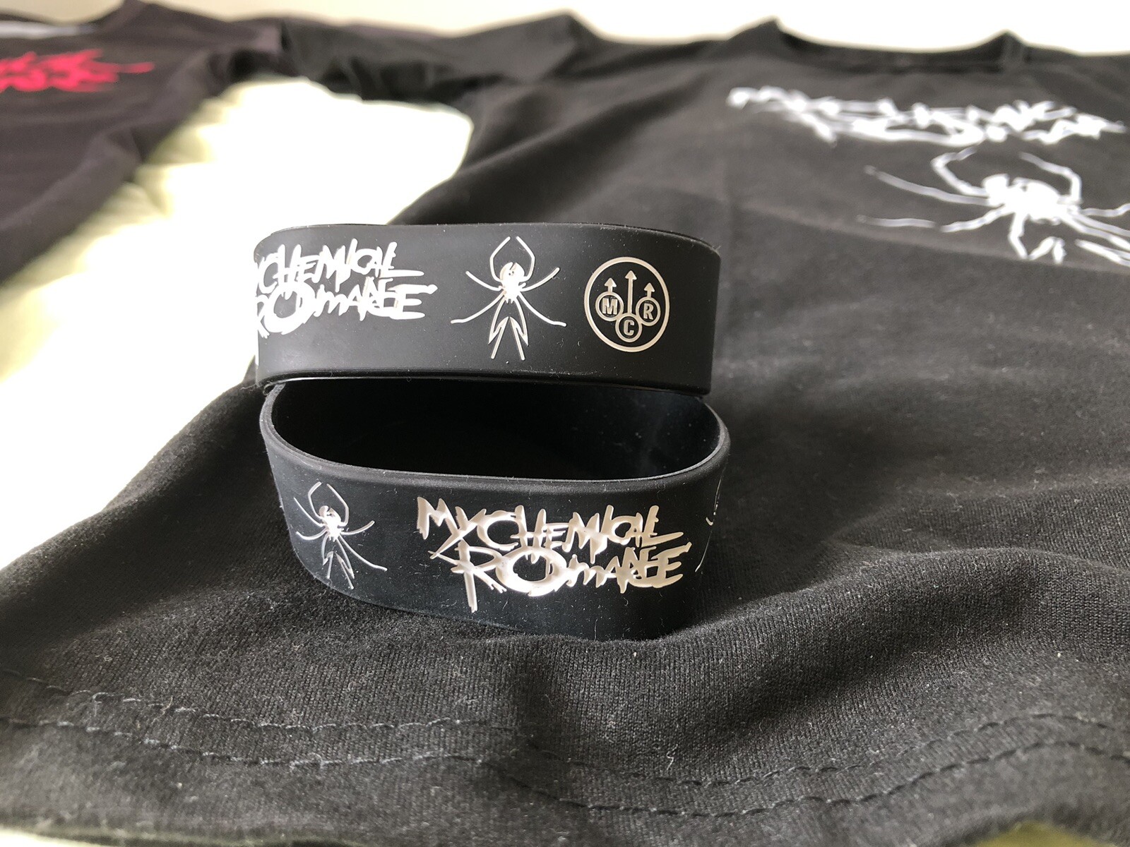 MY CHEMICAL ROMANCE, BRAND NEW shirts, jacket, sneakers, bracelets ...