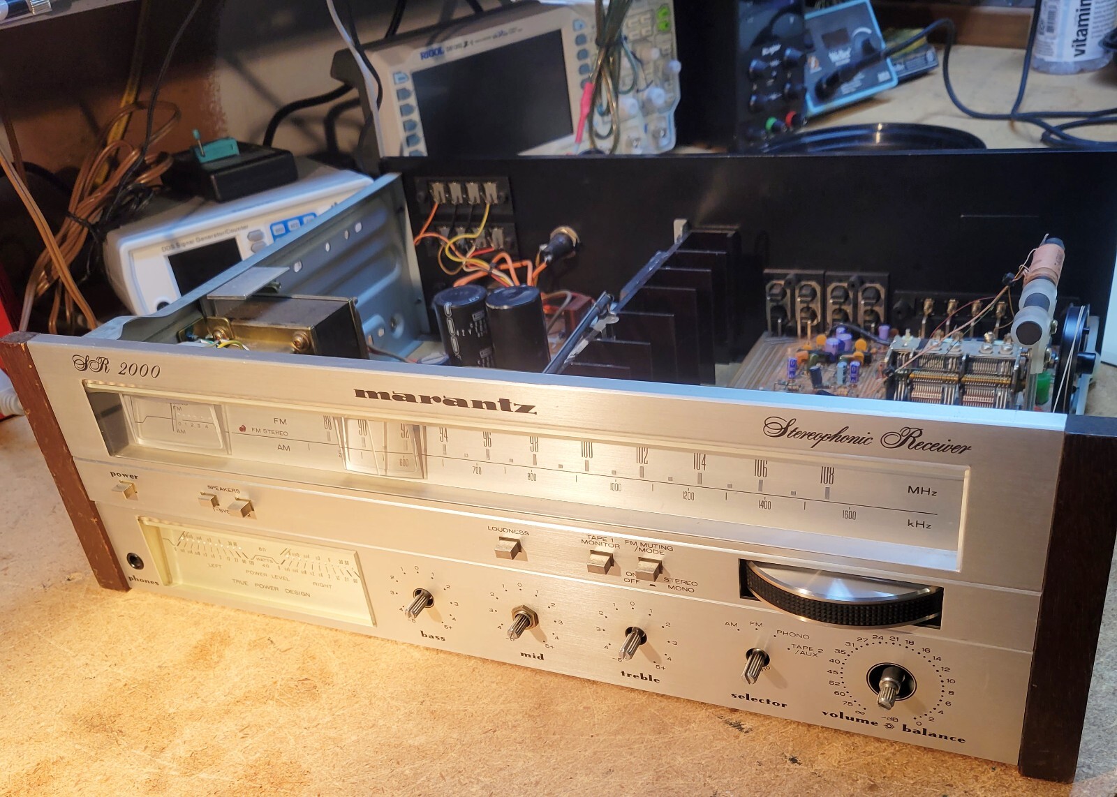 MARANTZ SR-2000 RECEIVER SERVICED-RECAPPED MADE IN JAPAN | eBay