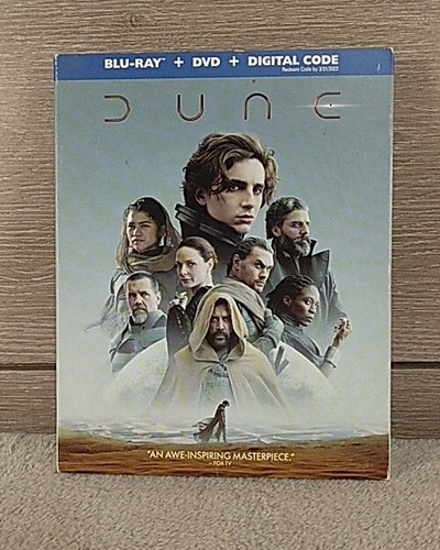 Dune (Blu-ray/DVD, 2021) 2 Disc Set with Slipcover 883929701704 | eBay