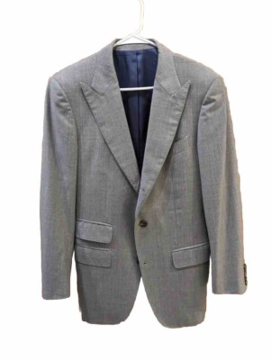 SUITSUPPLY WASHINGTON Wool 110’S GRAY SUIT 38 | eBay