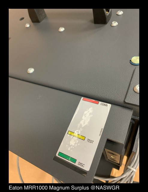 9259C80G01 MRR1000 Eaton MRR1000 Magnum Breaker Remote Racking Device ...