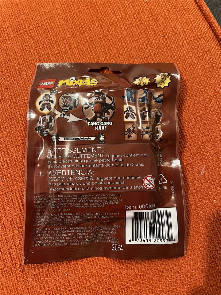 Lego Mixels Chomly 41512. NEW in sealed bag. 2014 Retired. Series 2 ...