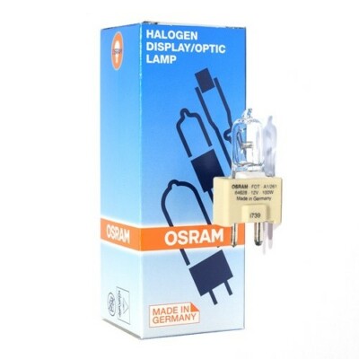 OSRAM 64628 100W 12V GY9.5 A1/261 FDT LAMPADINA ALOGENA DISPLAY OPTIC ...