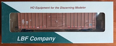 LBF Company HO Scale 50' Hi Cube Box Car. CP Spartan Scheme 215126 ...