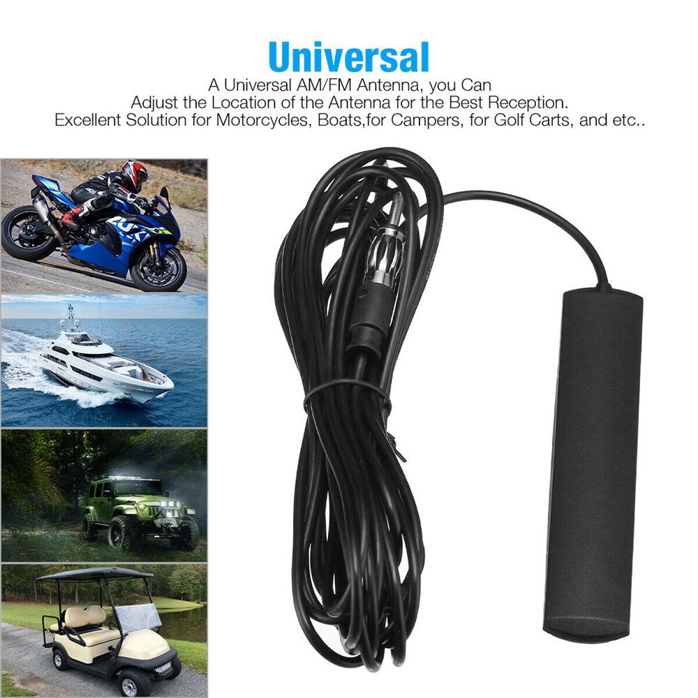 Car Radio Stereo Hidden Antenna Stealth FM AM For Vehicle Truck ...