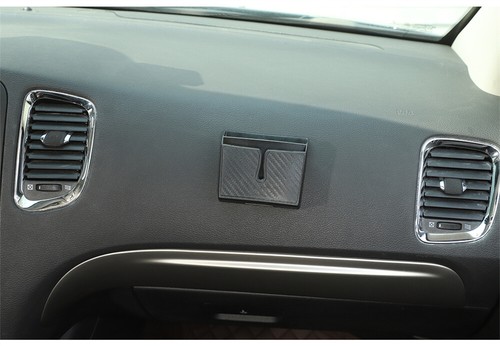 For Dodge Durango 2011+ Dashboard Gear Side Double Layer Storage Box ...