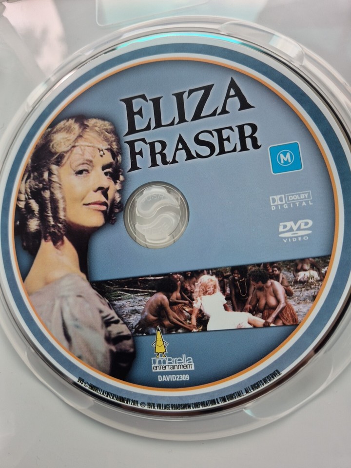 ELIZA FRASER DVD AUSTRALIAN 1976 CULT RARE FILM SUSANNAH YORK & JOHN ...