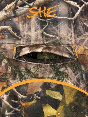 SHE Outdoor Jacket True Timber Camo Hunting Full Zip Softshell Fleece ...