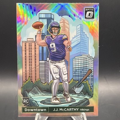 2024 Panini Donruss Optic Downtown Case Hit Rookie JJ McCarthy Vikings ...