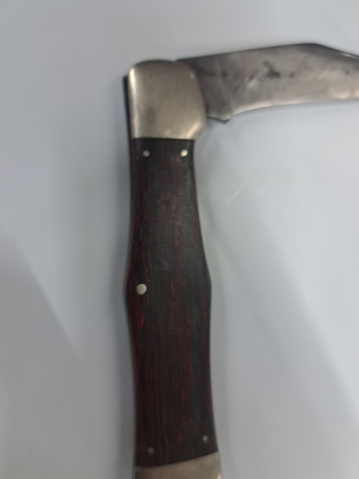 OL CUT UNION CUT. CO OLEAN NY BROWN LARGE COKEBOTTLE FOLDING HUNTER ...