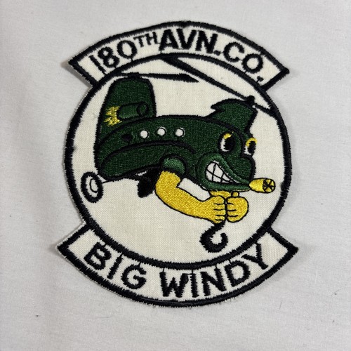 US Army 180th Aviation Company Big Windy Patch CH-47 | eBay