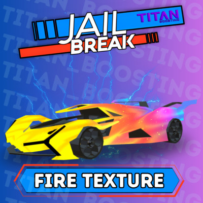 FIRE TEXTURE Roblox Jailbreak 💎 FAST DELIVERY⚡ | eBay UK